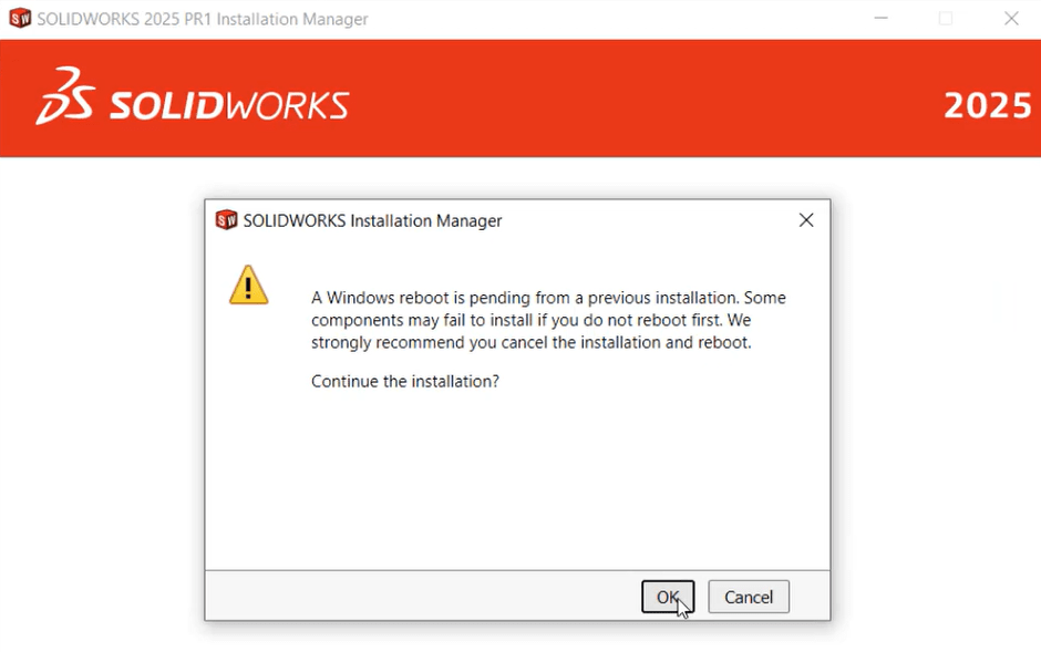 Hướng dẫn cài đặt phần mềm SOLIDWORKS 2025 - Công ty TNHH Solid and Soft