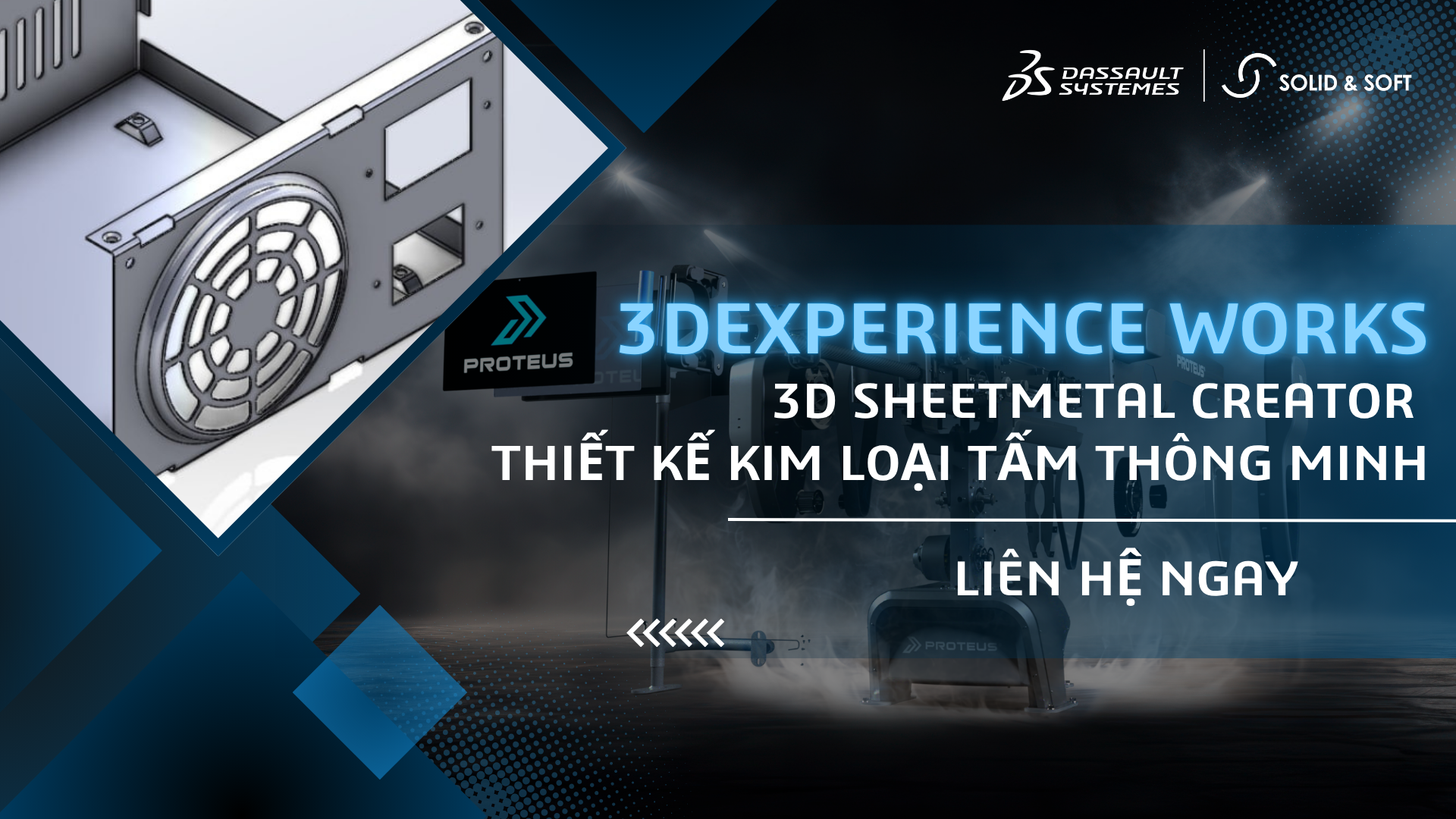 3D SheetMetal Creator – Thiết kế kim loại tấm thông minh trên nền tảng đám mây 3DEXPERIENCE ...