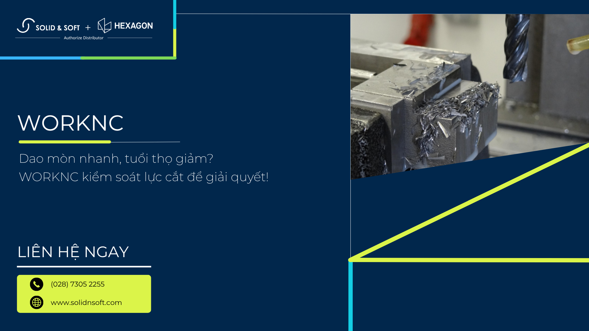 Dao mòn nhanh, tuổi thọ giảm? WORKNC kiểm soát lực cắt để giải quyết ...